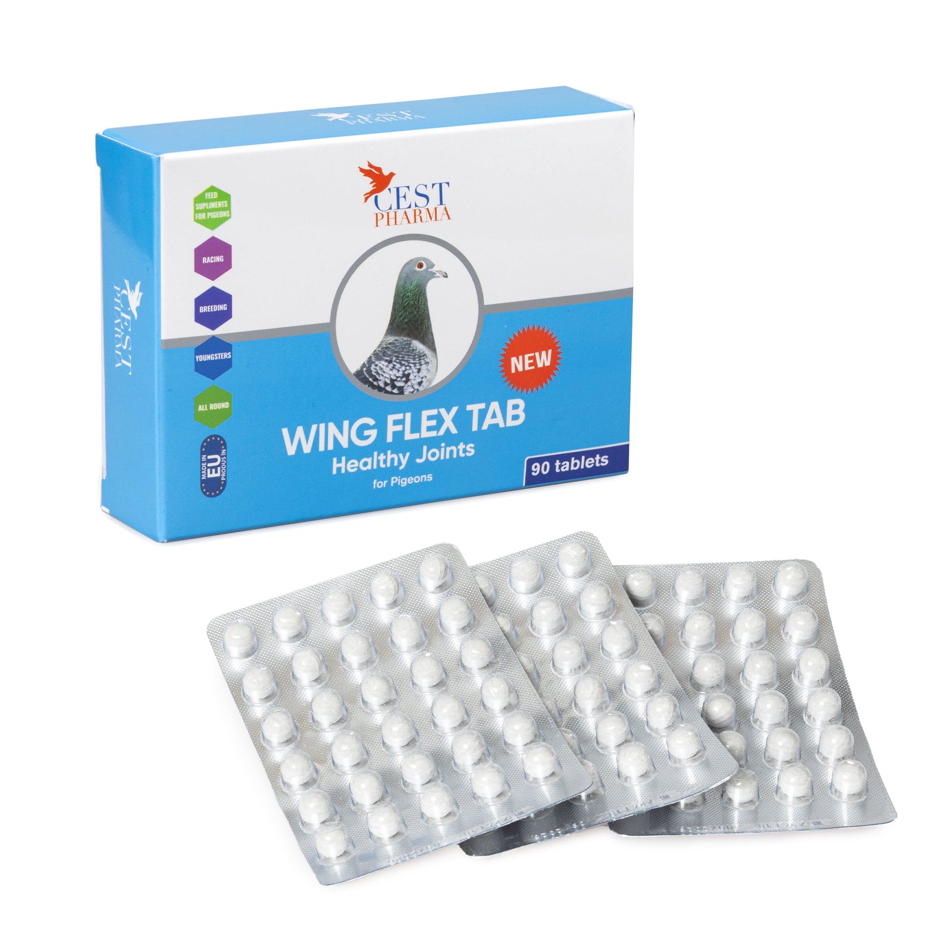 Wing Flex – Joint and Bone Health Support for Pigeons – virginia.q8